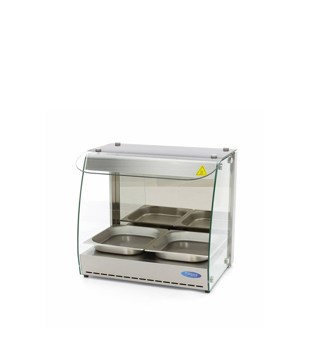 Επιτραπέζια Θερμαινόμενη Βιτρίνα 2 GN 1/2 - HD 2 GN Open | Arzinos Shop